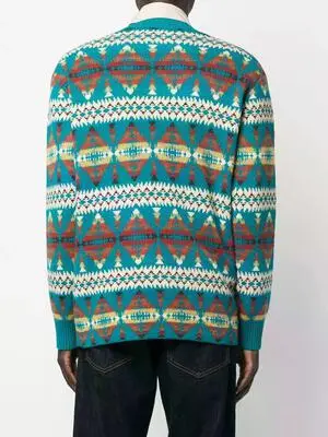 Junya Watanabe Intarsia-knit Wool Jumper
