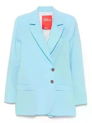 MERCI Single-breasted Blazer - Blue