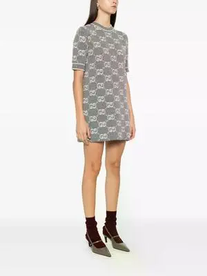 Gucci Gg Jacquard Mini Dress