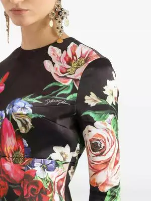Dolce & Gabbana Floral-print Midi Dress