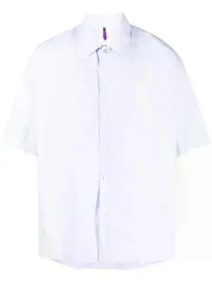 OAMC Short-sleeved Plain Shirt - Blue