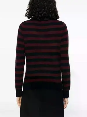 GANNI Intarsia-knit Jumper