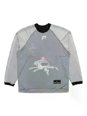 PROTOTYPES Inside Out Football T-shirt - Grey