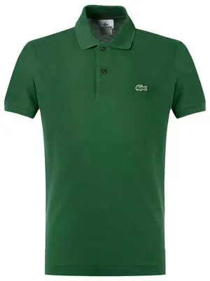 Lacoste Logo-patch Polo Shirt - Green
