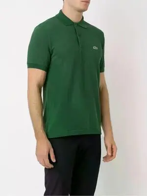 Lacoste Logo-patch Polo Shirt - Green