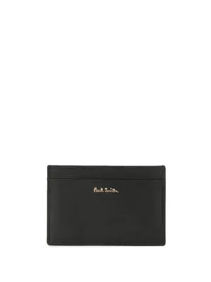 Paul Smith Signature Stripe Cardholder - Black