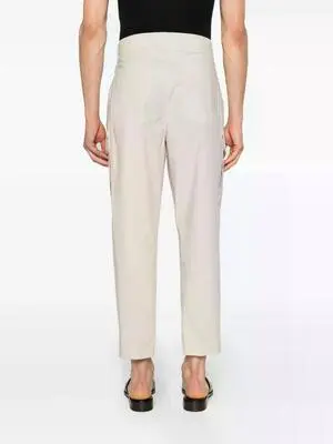Etro Straight-leg Poplin Trousers