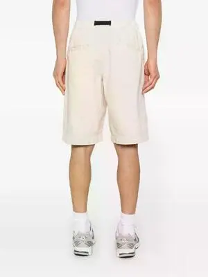 WHITE SAND Twill Bermuda Shorts - Neutrals