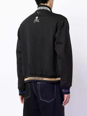 MASTERMIND WORLD Glitter-logo Bomber Jacket