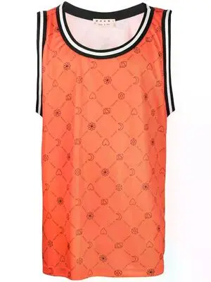 Marni Graphic-print Vest Top