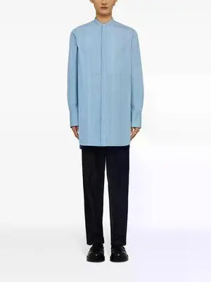 JIL SANDER Saturday Striped Cotton Shirt