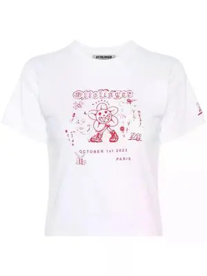 Ottolinger Straight Hem T-shirts For Women