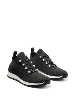 JIMMY CHOO Veles Sock Fit Trainers - Black