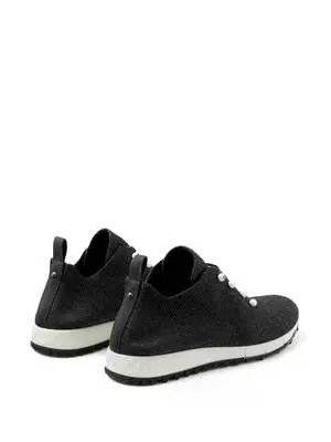 JIMMY CHOO Veles Sock Fit Trainers - Black