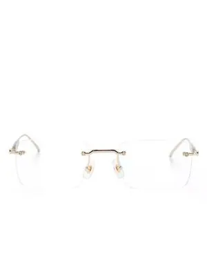 Montblanc Eyeglasses Mb0411o - Gold