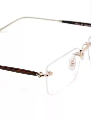 Montblanc Eyeglasses Mb0411o - Gold