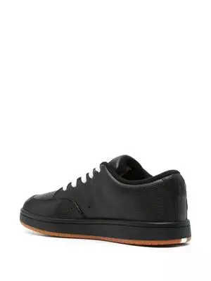 Kenzo Grained Leather Dome Sneakers