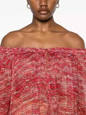 MARANT ETOILE Vutti Blouse - Red