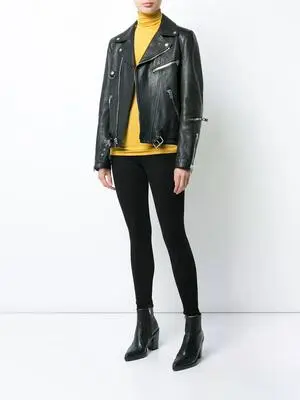 FRAME Ali Skinny Jeans - Black
