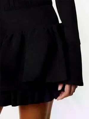 Rabanne Layered Ruffled Mini Skirt