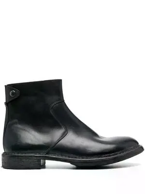 Moma Leather Ankle Boots