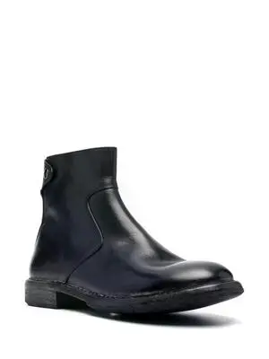 Moma Leather Ankle Boots