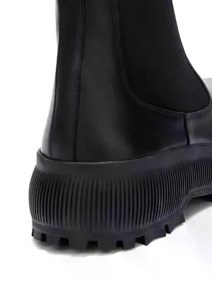 JIL SANDER Leather Chelsea Boots
