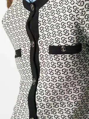FERRAGAMO Gancini Galoure Knitted Jacket