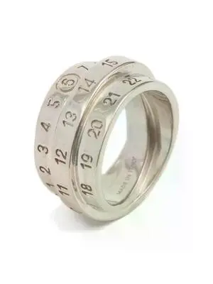 MAISON MARGIELA Triple Logo Ring