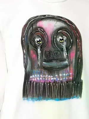 HACULLA. Graphic-print Cotton Sweatshirt - White