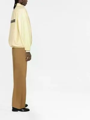 JIL SANDER Logo-print Shirt Jacket - Yellow