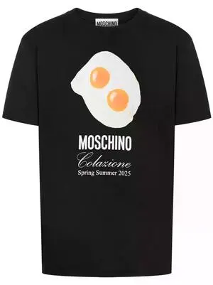 Moschino Egg-print T-shirt