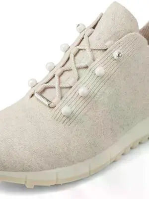 JIMMY CHOO Veles Trainers - Neutrals