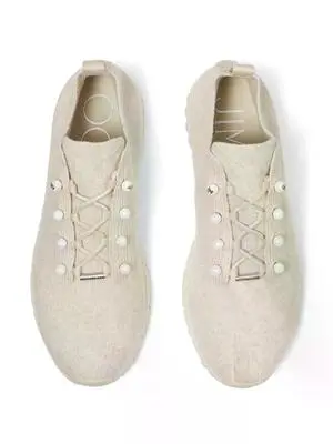 JIMMY CHOO Veles Trainers - Neutrals