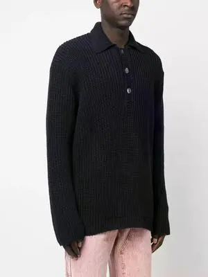 Our Legacy Ribbed-knit Cotton Jumper