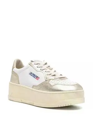 AUTRY Medalist Platform Sneakers - White