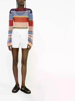FERRAGAMO Gancio-perforated Shorts