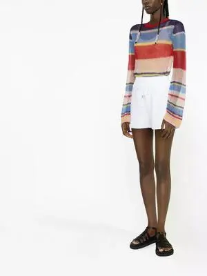 FERRAGAMO Gancio-perforated Shorts