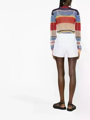 FERRAGAMO Gancio-perforated Shorts