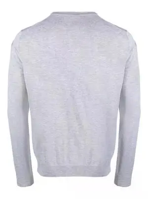 ZANONE Crew-neck Knitted Jumper - Grey