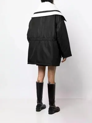 Goen.j Sailor-collar Padded Coat