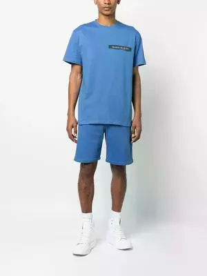 Alexander McQueen Logo-tape Jersey Shorts