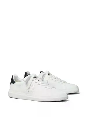 Tory Burch Double T Howell Court Sneakers - White