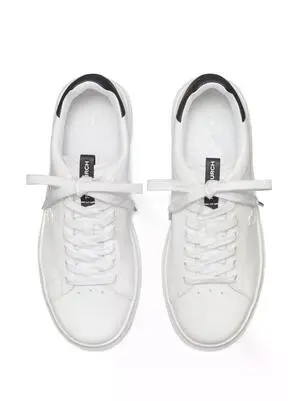 Tory Burch Double T Howell Court Sneakers - White
