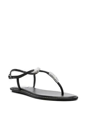 Rene Caovilla Katy Crystal-embellished Sandals