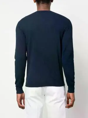 DRUMOHR Long-sleeve Knitted Jumper - Blue