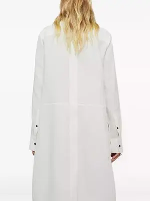 JIL SANDER Linen Long-sleeve Shirt Dress
