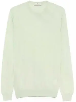 Bruno Manetti Fine-knit Sweater - 207 Green