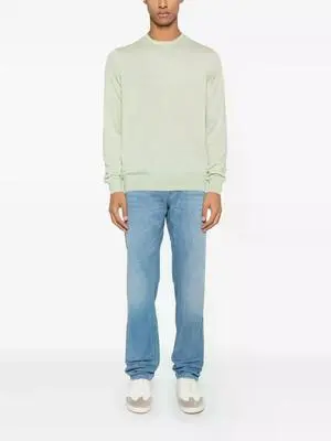 Bruno Manetti Fine-knit Sweater - 207 Green