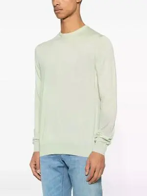 Bruno Manetti Fine-knit Sweater - 207 Green
